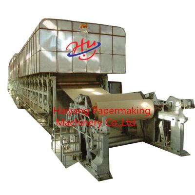 China Competitive Price Cardboard Paper Making Machine 3200mm 100t/D for sale