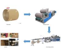 China Automatic Spiral Cardboard Paper Tube Core Making Machine for sale