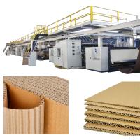 China Automatic Corrugated Paperboard Production Line 100m/min for sale