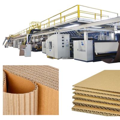 China Automatic Corrugated Paperboard Production Line 100m/min for sale