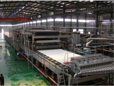 China 2200mm Kraft Paper Machines Recycling Cardboard Mills 40t/D for sale