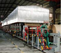 China Customized Kraft Waste Paper Roll Cutting Machine 250m/Min 70T 220gsm for sale