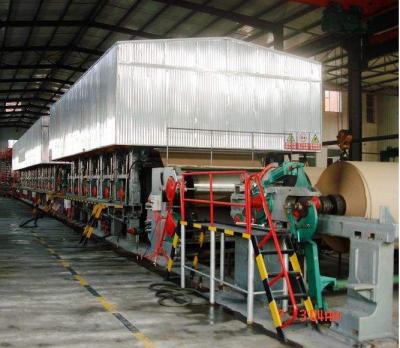 China 3200mm Cardboard Kraft Paper Making Machine Production Line Model 120T/D for sale