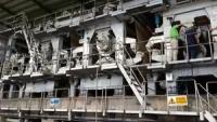 China 60gsm Corrugated Paper Roll Making Machine AC Recycling 2100mm for sale