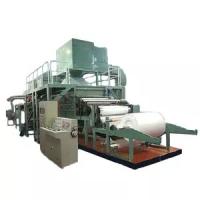 China 2800mm Waste Carton Recycling Machine Fluting Kraft Liner Paper Machine for sale
