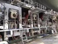 China 2500mm Kraft Paper Wood Pulp Making Machine  120m/Min for sale