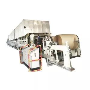 China Wheat Straw Corrugated Kraft Paper Making Machinery 400m/Min for sale