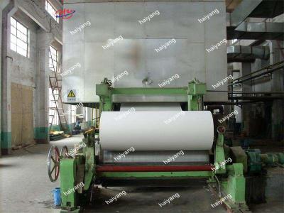 China Multilayer 1092mm Cultural Paper Printing Machine 100T/D for sale