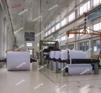 China Wheat Straw Jumbo Roll A4 Paper Making Machine Recycling for sale