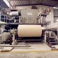 China Wheat Straw 45gsm Toilet Paper Manufacturing Machine for sale