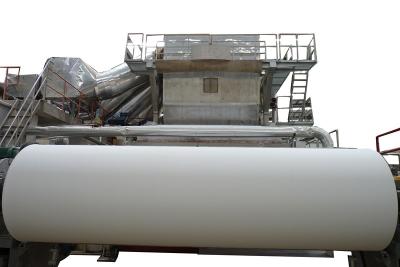 China 15t/D Tissue Bagasse Paper Making Machine With Vacuum Cylinder for sale