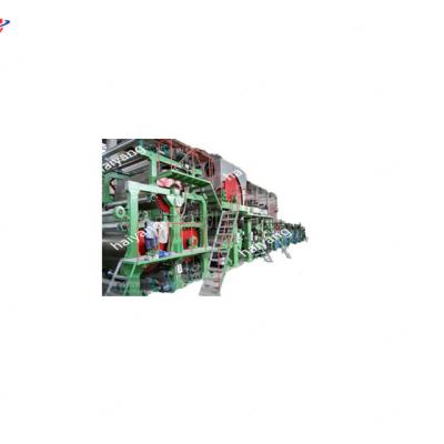 China 0.8T/D Wheat Straw Toilet Paper Making Machine 180m/Min for sale