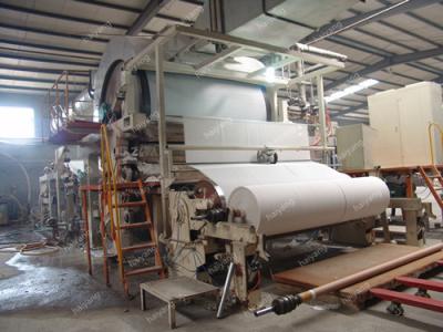 China Wood Pulp Toilet Roll Making Machine 2800mm 300m/Min Tissue Paper Machine 15t/D for sale