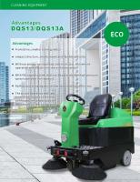 China Road Sweeper Electric Street Cleaning Machine 550kg Weight 1860*1370*1900mm Dimension for sale