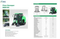 China Powerful LFS19C 180L 1900mm Electric Industrial Floor Scrubber Sweeper for Cleaning for sale