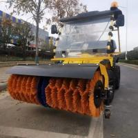 China Small Snowplow Driving Snow Plow Winter Road Sanitation Snow Removal Machine for sale
