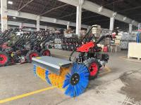 China Walk-Behind Snow Removal Equipment with 34.5 cm Brush Diameter and 110CM Working Width for sale