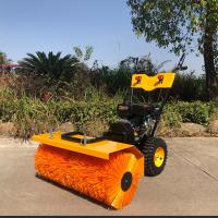 China Walk-Behind Snow Removal Equipment with 34.5 cm Brush Diameter and 110CM Working Width for sale