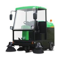 China 6*8V Voltage Automatic Electric Floor Sweeper for Outdoor Parking Lot and Road Cleaning for sale