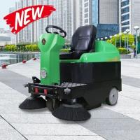 China 550kg Weight Cold Water Cleaning Electric Road Vacuum Sweeper for Floor Sweeping for sale