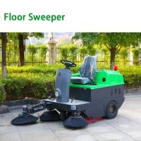 China 550kg Weight Cold Water Cleaning Electric Road Vacuum Sweeper for Floor Sweeping for sale