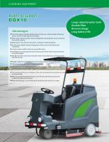 China Marshell Warehouse Cleaning Machine with 590kg Weight 2000*1090*1590mm Dimension for sale