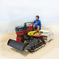 China Handsome Beach Sand Cleaner Tractor 60HP for Superior Sand and Soil Cleaning Results for sale