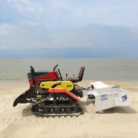 China Tractor Drive Beach Cleaner Beach Cleaning Machine HANDSOMER 1000/LFX-100 800KG Weight for sale