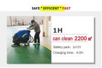 China Self-propelled Floor Cleaner Machine for Cold Water Cleaning 510mm Width 150kg Weight for sale