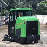 China Dimension L*WH 2340*1900*2030mm Fully Closed Electric Floor Sweeper with Fog Gun for sale