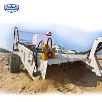 China 300mm Hydraulically Controlled Vibrating Screen for Beach Sand Cleaning Weight KG 1800kg for sale