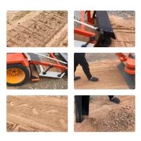 China Tractor Mounted Beach Cleaner with 800KG Weight and 10000m2/h Efficiency for sale