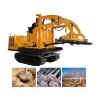 China 84hp Shovel Integrated Tree Moving Machine for Environmental Cleanliness Product for sale