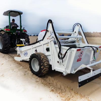 China Ride-On Beach Cleaning Machine for Skid Steer Loaders at Dimension L*WH 4500*2168*1860mm for sale