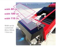China 800KG Weight Steel Walk-Behind Sand Cleaning Tool for Industrial and Volleyball Courts for sale