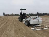 China 70HP Tractor Attachment for Walk behind Steel Beach Cleaning Process Alkaline Cleaning for sale