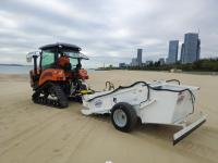 China High Speed Sand Cleaning Attachments for Ride-On Skid Steer Loaders Stainless Steel for sale