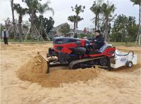 China Vibrating Screen Sand Beach Cleaning Machine HANDSomer 1200 Hydraulically Controlled for sale