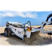 China 1400 Steel Beach Cleaner Machine 70HP Tractor Attachment for Superior Beach Cleaning for sale