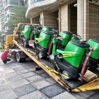 China Cold Water Cleaning Process Ride-on Industrial Road Sweeper Machine with Performance for sale
