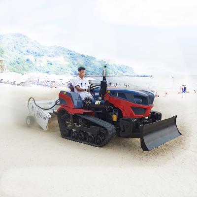 China 1200-Hydraulically Controlled Vibrating Screen Speedy Solution for Sand Beach Cleaning for sale