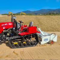 China Hydraulically Controlled Vibrating Screen Beach Sand Cleaning with Alkaline Solution for sale