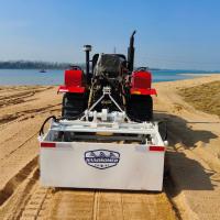 China Hydraulically Controlled Vibrating Screen Beach Sand Cleaning with Alkaline Solution for sale