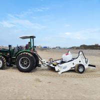 China 70HP Tractor Attachment 1400mm Stainless Steel Screen Beach Cleaner for Sand Cleaning for sale