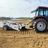 China 70HP Tractor Attachment 1400mm Stainless Steel Screen Beach Cleaner for Sand Cleaning for sale