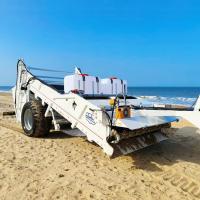 China Alkaline Cleaning Beach Sweeper Tractor Towed for Sifting Debris from Dry or Wet Sand for sale