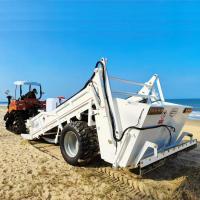 China Alkaline Cleaning Beach Sweeper Tractor Towed for Sifting Debris from Dry or Wet Sand for sale