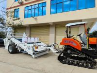 China 15km/h Maximum Driving Speed Tractor Towed Beach Sweeper for Cleaning Dry and Wet Sand for sale