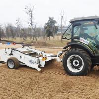 China Debris Removal with 1400mm Cleaning Width Beach Cleaning Machine and Vibrating Screen for sale