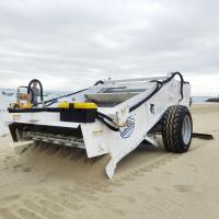 China HANDSOMER 1400 Professional Steel Beach Sand Cleaning Machine for 20000-30000m'/h for sale